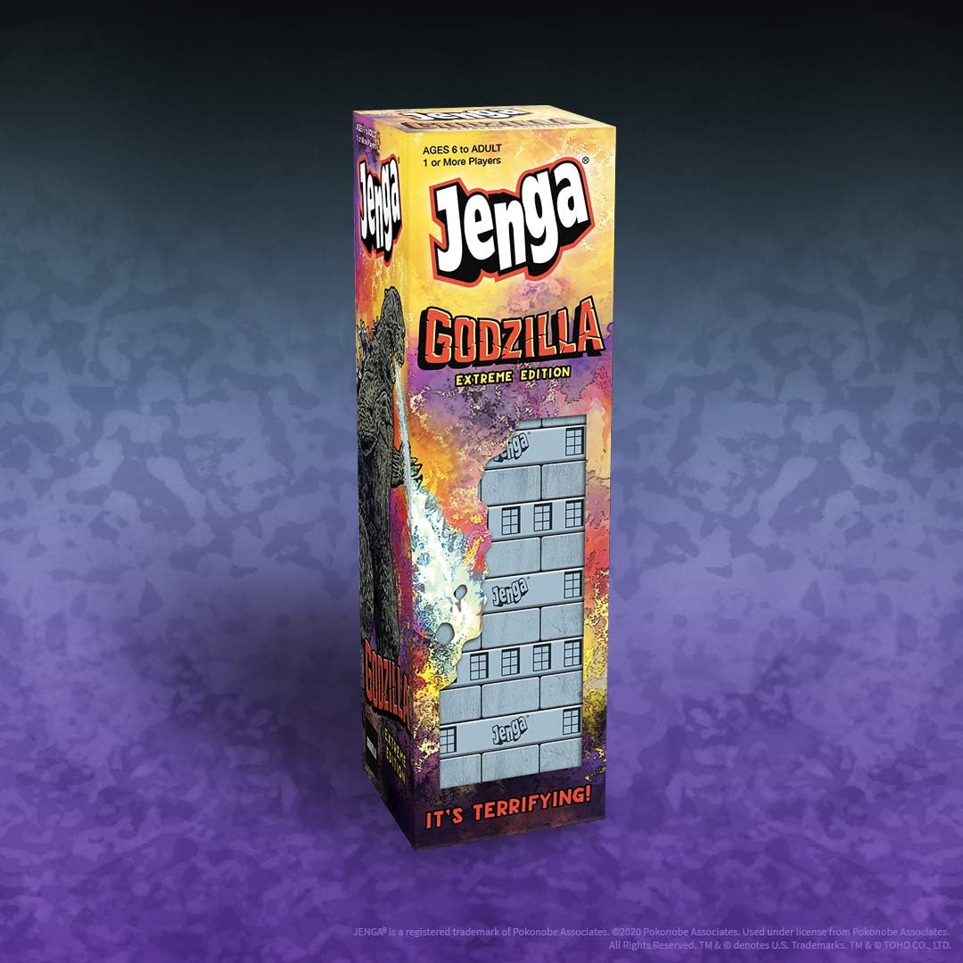 Jenga: Godzilla Extreme Edition – CHONKY COLLECTIBLES
