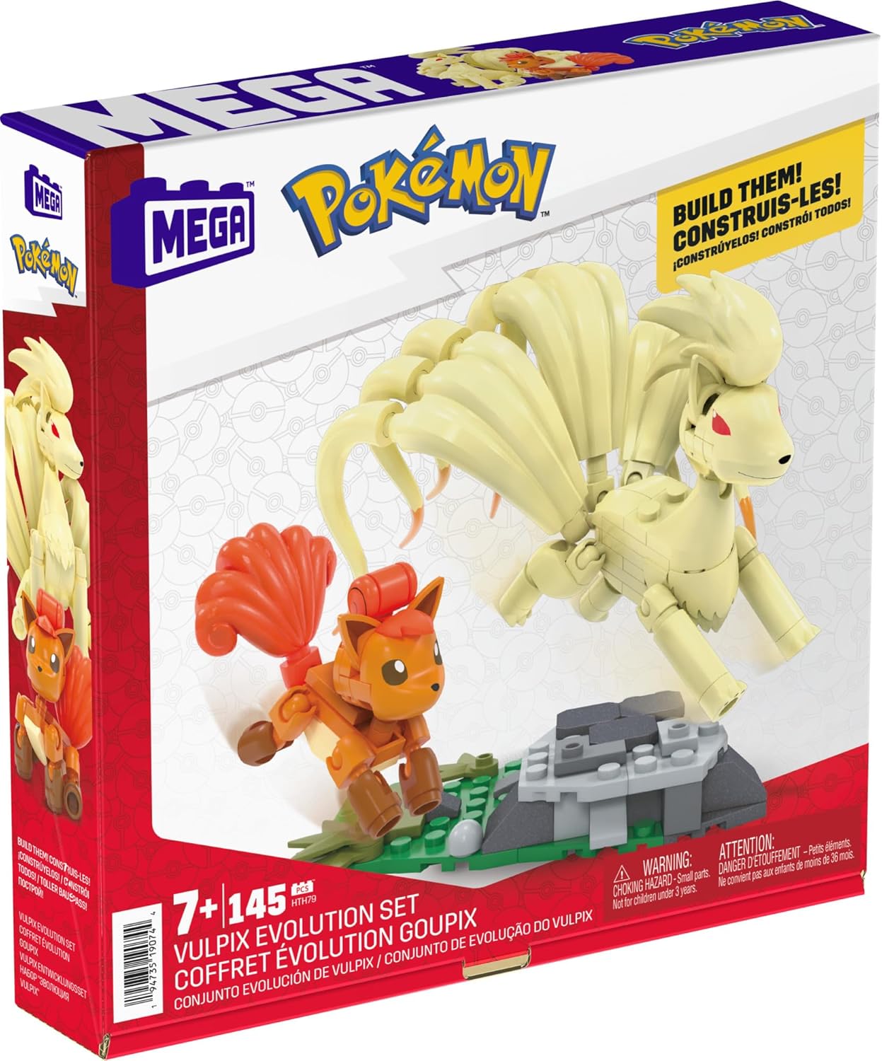 Mega Pokemon: Vulpix Evolution Set – CHONKY COLLECTIBLES