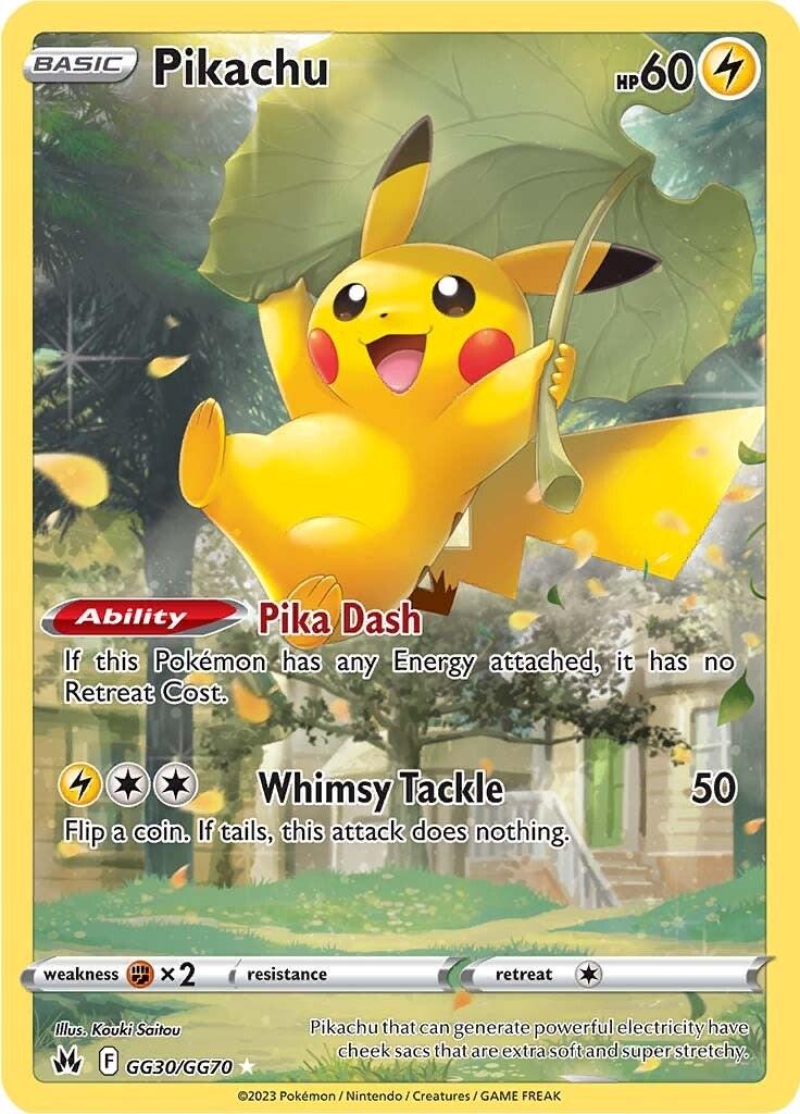 Pikachu [Ultra Rare Holo] #GG30/GG70 - Pokemon Crown Zenith - MP ...